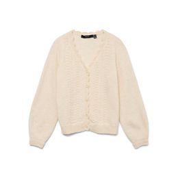 V&eacute;ro Moda Vero Moda Knit Cardigan 'JOHANNA' female White size L