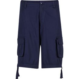 Stoffhose Brandit "Brandit Herren Urban Legend Cargo Shorts", Herren, Gr. 6XL, US-Gr&ouml;&szlig;en, navy, 65% Polyester, 35% Baumwolle, normal, Hosen Stoffhose