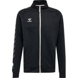 Hummel Athletic Zip-Up Hoodie 'Move' male Black size M