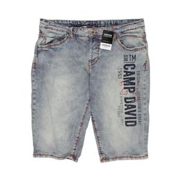 CAMP DAVID Shorts Herren Gr&ouml;&szlig;e 38 Second Hand hellblau