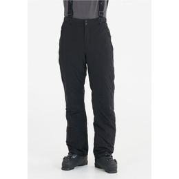 WHISTLER Herren Skihose "Portivo", schwarz, Gr. L, unifarben, 100% Polyester, Hosen, mit zahlreichen Anpassungsm&ouml;glichkeiten