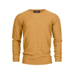INDICODE Jeans Sweater 'Loakim' male Yellow size XXL