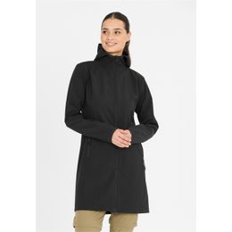 WHISTLER Damen Softshelljacke "Luango", schwarz, Gr. 42, unifarben, 100% Polyester, Jacken, f&uuml;r angenehmen Schutz vor Wind und N&auml;sse