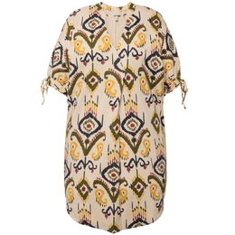 Ulla Popken Tunika Damen Gr&ouml;&szlig;e XXL/XXXL beige / braun / gelb