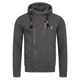 INDICODE JEANS Sweatshirt 'Elm' Herren Gr&ouml;&szlig;e L dunkelgrau