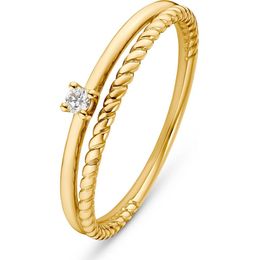 Christ Ring female Gold size 52