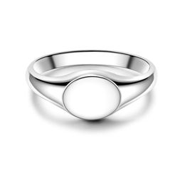 M&auml;nnerglanz Ring male Silver size 56