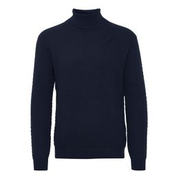 !Solid SOLID Herren Rollkragenpullover "Rollkragenpullover SDClive", blau, Gr. XL, unifarben, Obermaterial: 100% Baumwolle CO., Pullover