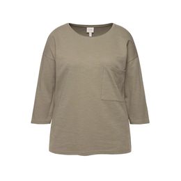 Ulla Popken Shirt Damen Gr&ouml;&szlig;e XXXL/4XL khaki