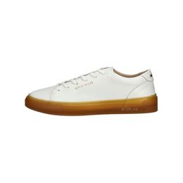 Replay Herren Sneaker "Replay Sneaker Leder", Gr. 45, wei&szlig;, Leder, Schuhe