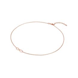 Lulu & Jane Lulu & Jane Kette Damen Gr&ouml;&szlig;e 40 rosegold / transparent