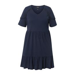 Ulla Popken Dress female Blue size 42-44