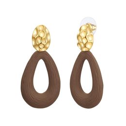 Lulu & Jane Lulu & Jane Earrings female Brown size One Size