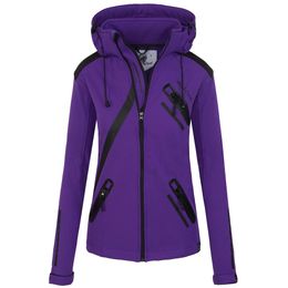 Rock Creek Outdoor Jacket female Purple size 3XL