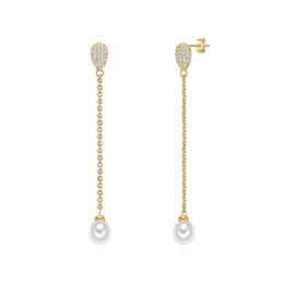 Valero Pearls Earrings female Gold size One Size