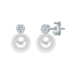 Valero Pearls Earrings female Silver size One Size