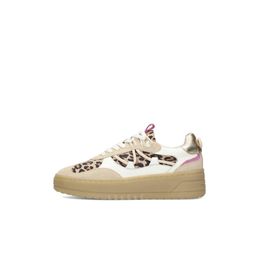 PS Poelman Sneaker 'ANEMONE' Damen Gr&ouml;&szlig;e 39 beige / braun / wei&szlig;