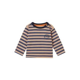Noppies Shirt 'Ger' Jungen Gr&ouml;&szlig;e 92 beige / navy / royalblau / orange