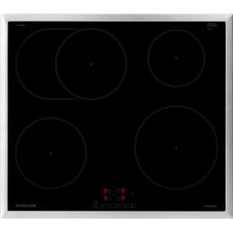 Constructa Induktions-Kochfeld "CA424255", silber (silberfarben), B:58,3cm H:5,5cm T:51,3cm, Kochfelder