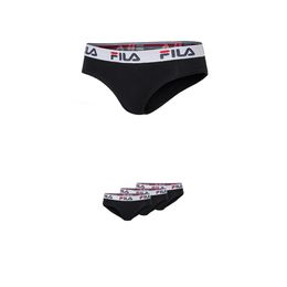 Fila M&auml;dchen Slip "JUNIOR GIRL SLIP", Gr. 158, schwarz, Obermaterial: 95% Baumwolle, 5% Elasthan, unifarben, Unterhosen, mit reibungsarmen N&auml;hten