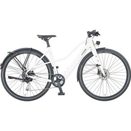 E-Bike Prophete "Urbanicer 2.0" Gr. 48, wei&szlig; (wei&szlig;, wei&szlig;), Elektrofahrr&auml;der, 48cm, 28 Zoll (71,12cm), Pedelec, Elektrofahrrad f&uuml;r Damen u. Herren