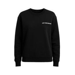 Justever Sweatshirt Damen Gr&ouml;&szlig;e S schwarz / wei&szlig;