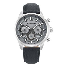 Police Analog Watch 'Rangy' male Silver size One Size