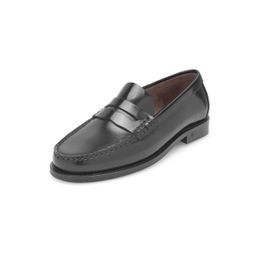 Henry Stevens Damen Loafer "Hunter W PL", Gr. 41, schwarz, Kalbsleder, Schuhe