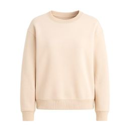 Justever Sweatshirt female Beige size XS