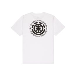 Element Herren T-Shirt "Seal Bp", wei&szlig;, Gr. L, Obermaterial: 100% Baumwolle., Shirts