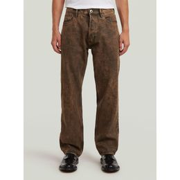 G-Star Raw G-STAR Herren 5-Pocket-Jeans "Dakota Regular Straight Jeans", braun, Gr. 29, Obermaterial: 75% Baumwolle, 25% Baumwolle, Jeans