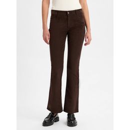 Brax Pleated Pants 'Shakira' female Brown size 44