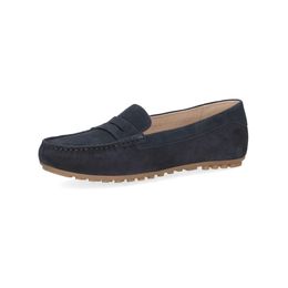 Caprice Damen Slipper "Caprice Slipper Veloursleder", Gr. 37ocean, Veloursleder, Schuhe
