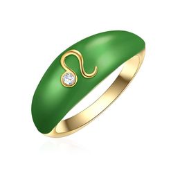 Glanzst&uuml;cke M&uuml;nchen Glanzst&uuml;cke M&uuml;nchen Ring female Green size 54