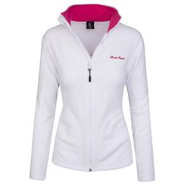 Rock Creek Fleecejacke Damen Gr&ouml;&szlig;e L pink / wei&szlig;