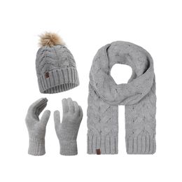 Rock Creek Beanie female Grey size One Size