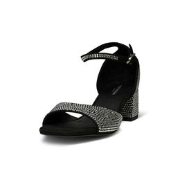 Shoe The Bear Sandale 'Anni' Damen Gr&ouml;&szlig;e 42 schwarz / silber