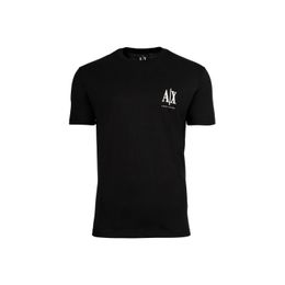 Armani Exchange Herren T-Shirt "T-Shirt T-SHIRT 1er Pack", schwarz, Gr. L, Obermaterial: 100% Baumwolle CO., Shirts