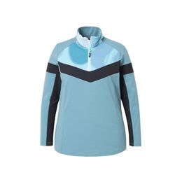 Ulla Popken Performance Shirt female Blue size 58-60