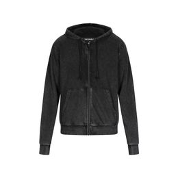 TUFFSKULL Zip-Up Hoodie male Black size XXL