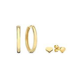 Beloro Jewels Earrings female Gold size One Size