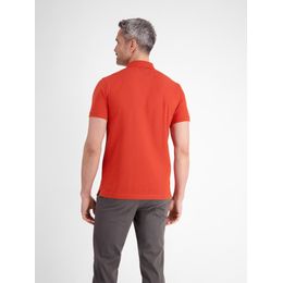 Lerros Herren Poloshirt "Lerros Basic Poloshirt f&uuml;r Herren, unifarben"scandinavian rot, Gr. XL, 100% Baumwolle, Shirts