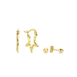 Beloro Jewels Earrings female Gold size One Size