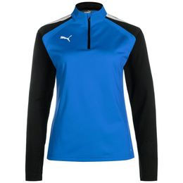 Puma Athletic Sweatshirt 'Team Liga' female Blue size L