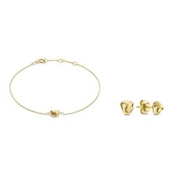 Beloro Jewels Jewelry Set female Gold size One Size