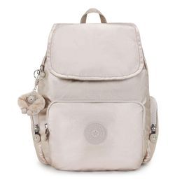 Kipling Backpack female Beige size One Size