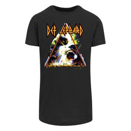 F4NT4STIC Shirt 'Def Leppard Hysteria' male Black size 5XL