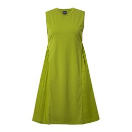 Ulla Popken Kleid Damen Gr&ouml;&szlig;e 46/48 kiwi Winterkleid