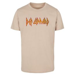 F4NT4STIC Shirt 'Def Leppard ' male Beige size 4XL