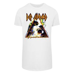 F4NT4STIC Shirt 'Def Leppard Hysteria' male White size S